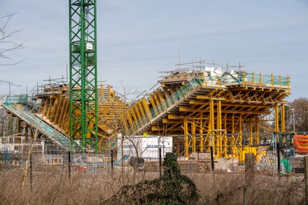 Hs2 High Speed Rail 2 Construction Editorial Stock Photo - Stock Image ...