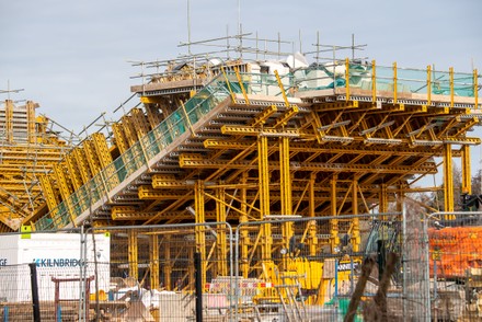 Hs2 High Speed Rail 2 Construction Editorial Stock Photo - Stock Image ...
