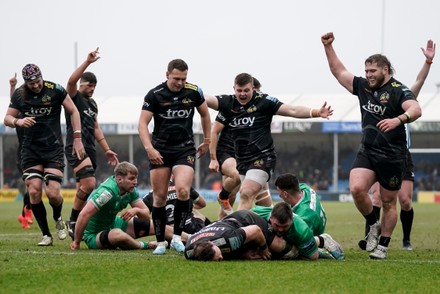 Sam Maunder Exeter Chiefs Editorial Stock Photo - Stock Image ...