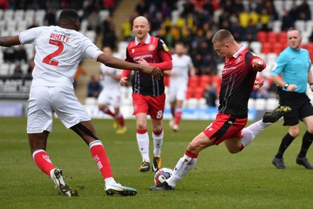 Paul Wallace Owner Stevenage Fc During Editorial Stock Photo - Stock ...