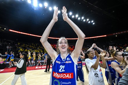Mechelens Morgan Bertsch Celebrates After Winning Editorial Stock Photo ...