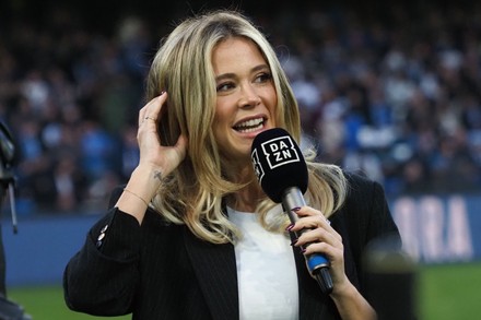 Diletta Leotta Tv Presenter Dazn During Editorial Stock Photo - Stock ...