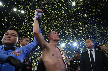 Australian Boxer Tim Tszyu Celebrates His Editorial Stock Photo - Stock ...