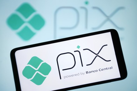 This Photo Illustration Pix Logo Payment Editorial Stock Photo - Stock ...