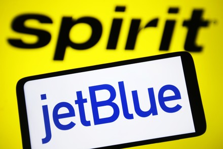 This Photo Illustration Jetblue Airways Corporation Editorial Stock ...