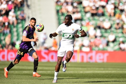 Randy Nteka During La Liga Match Editorial Stock Photo - Stock Image ...
