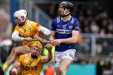 Antrim Vs Laois Antrims Paddy Burke Editorial Stock Photo - Stock Image ...