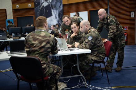 French Army During Presentation Asterx 2023 Editorial Stock Photo ...