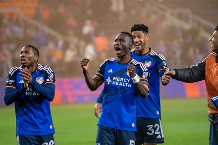 Fc Cincinnati Fans Seen Celebrating During Editorial Stock Photo ...