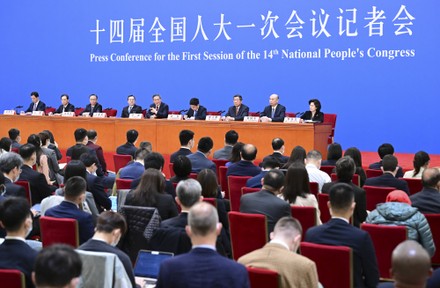 Chinese Premier Li Qiang C Rear Editorial Stock Photo - Stock Image ...