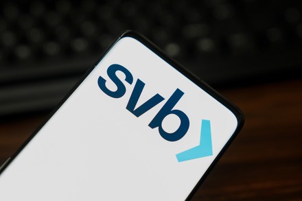 This Photo Illustration Silicon Valley Bank Editorial Stock Photo ...