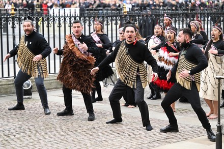 Members Ngati Ranana London Maori Club Editorial Stock Photo - Stock ...