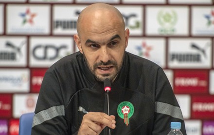 Head Coach Morocco National Team Walid Editorial Stock Photo - Stock ...