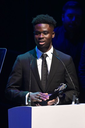 Bukayo Saka Wins Mens Young Player Editorial Stock Photo - Stock Image ...