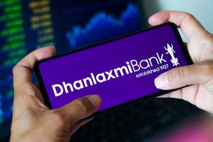This Photo Illustration Dhanlaxmi Bank Logo Editorial Stock Photo ...