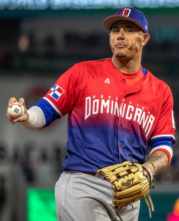 Manny Machado Dominican Republic Action During Editorial Stock Photo ...