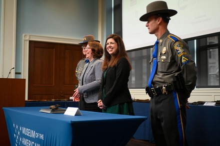 Museum Staff Presents Artifacts During Repatriation Editorial Stock ...