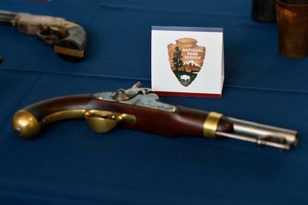 Museum Staff Presents Artifacts During Repatriation Editorial Stock ...