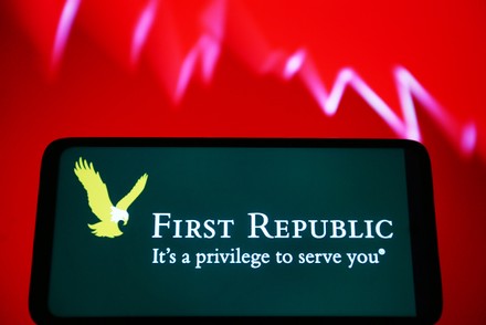 This Photo Illustration First Republic Bank Editorial Stock Photo ...