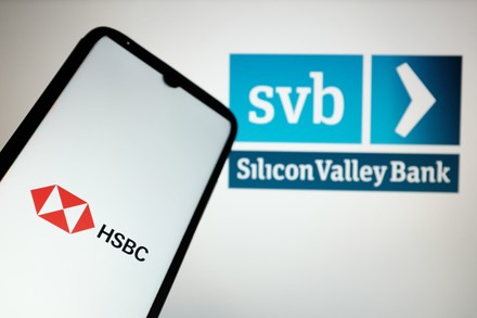 This Photo Illustration Hsbc Logo Seen Editorial Stock Photo - Stock ...