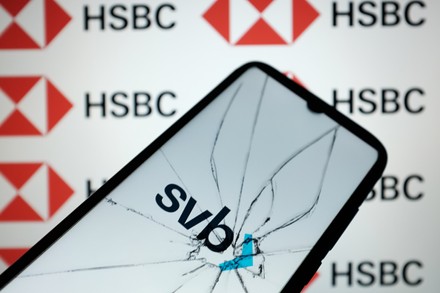 This Photo Illustration Silicon Valley Bank Editorial Stock Photo ...