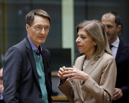 European Health Commissioner Stella Kyriakides L Editorial Stock Photo ...