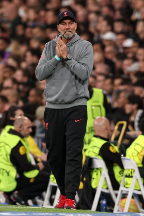 Liverpool Manager Jurgen Klopp Looks Dejected Editorial Stock Photo ...
