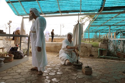 Followers Sabaean Mandean Religious Sect Attend Editorial Stock Photo ...