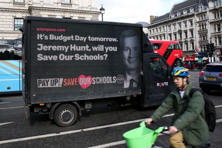 Pay Save Our Schools Advan Touring Editorial Stock Photo - Stock Image ...