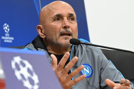 Ssc Napolis Head Coach Luciano Spalletti Editorial Stock Photo - Stock ...