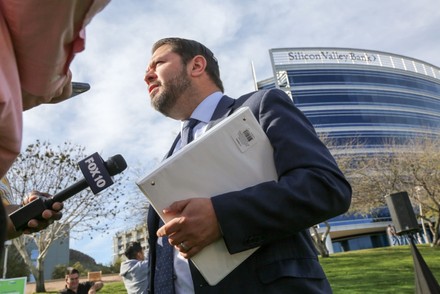 Arizona Senate Candidate Ruben Gallego Takes Editorial Stock Photo ...