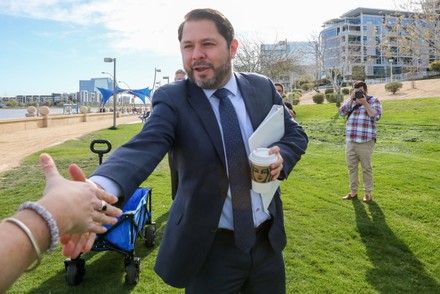 Arizona Senate Candidate Ruben Gallego Shakes Editorial Stock Photo ...
