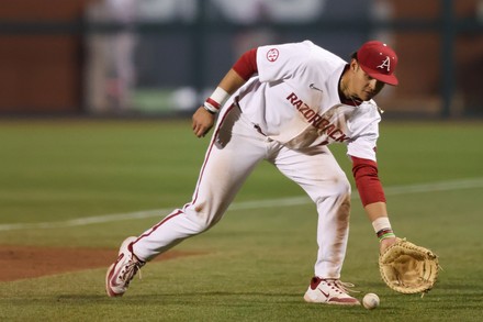 Arkansas First Baseman Jayson Jones 13 Editorial Stock Photo - Stock ...