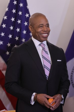 Mayor Eric Adams Along Brodsky Family Editorial Stock Photo - Stock ...