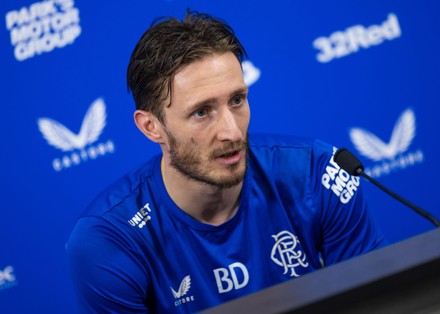 Rangers Defender Ben Davies Talks Media Editorial Stock Photo - Stock ...