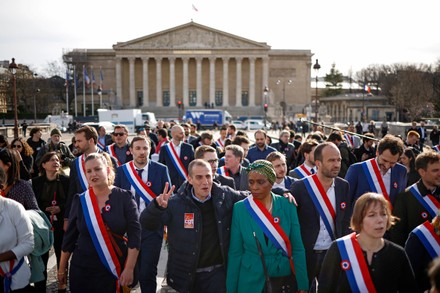 French Members Parliament Leftwing La France Editorial Stock Photo ...