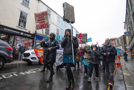 Protesters March Placards Expressing Their Opinion Editorial Stock ...