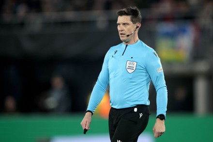 Alkmaar Referee Matej Jug Gives Yellow Editorial Stock Photo - Stock Image | Shutterstock