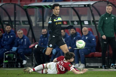 Alkmaar Referee Matej Jug Gives Matias Editorial Stock Photo - Stock Image | Shutterstock