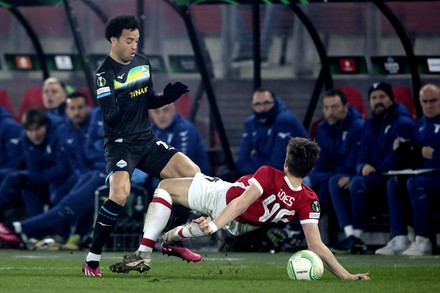 Alkmaar Referee Matej Jug Gives Matias Editorial Stock Photo - Stock Image | Shutterstock