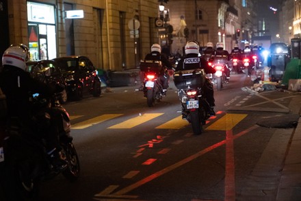 Bravm Police Officers Patrol On Motorcycles Editorial Stock Photo ...