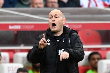 Alex Neil Manager Stoke City Editorial Stock Photo - Stock Image ...