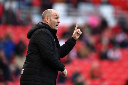 Alex Neil Manager Stoke City Editorial Stock Photo - Stock Image ...