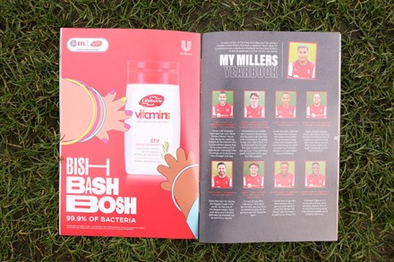 Lifebuoy Advert Match Day Programme Editorial Stock Photo - Stock Image ...