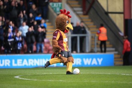 Bradford City Fc Mascot Bille Bantam Editorial Stock Photo - Stock ...