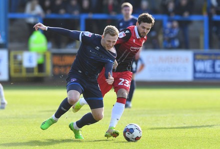 Callum Guy Carlisle United Fouled By Editorial Stock Photo - Stock ...