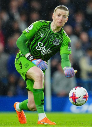 Everton Goalkeeper Jordan Pickford Editorial Stock Photo - Stock Image ...
