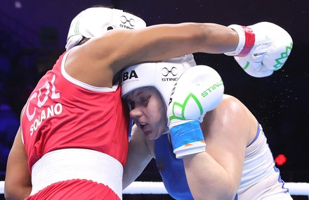 Angie Carolina Vanegas Solano Red Colombia Editorial Stock Photo ...