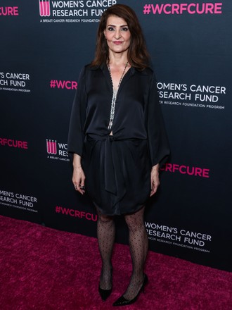 Maria Bello Girlfriend Dominique Crenn Arrive Editorial Stock Photo ...