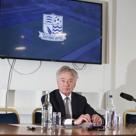Southend United Fc Owner Ron Martin Editorial Stock Photo - Stock Image ...